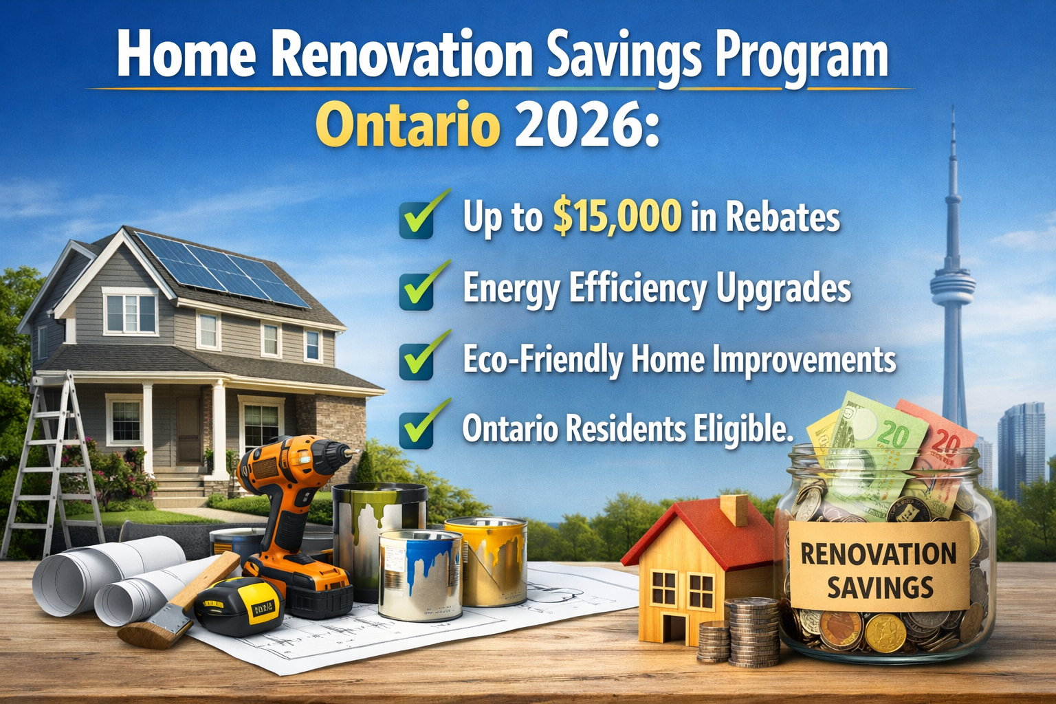 Home Renovation Savings Program Ontario 2026 - Ontario Home Builders